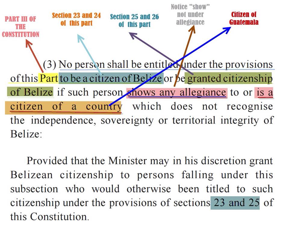 Belize mired in a tangled web of citizenship definition: By: Hubert ...